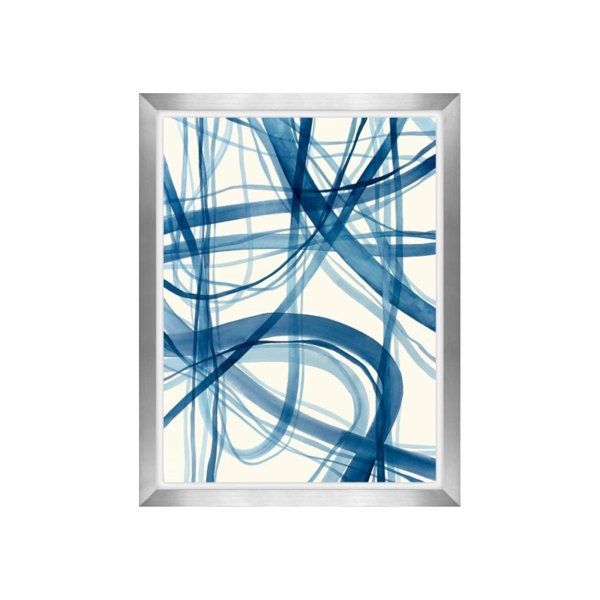 Chelsea Art Studio Janice Sadler Indigo Strings IV by Janice Sadler Painting | Wayfair